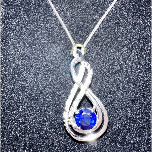 Kay Jewelers | Jewelry | New Kay Jewelers Lab Dark Blue White Sapphire ...